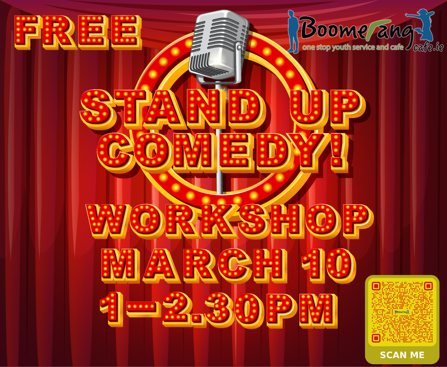 Unleash Your Comedy Skills: Drogheda Comedy Festival Youth Workshop ...